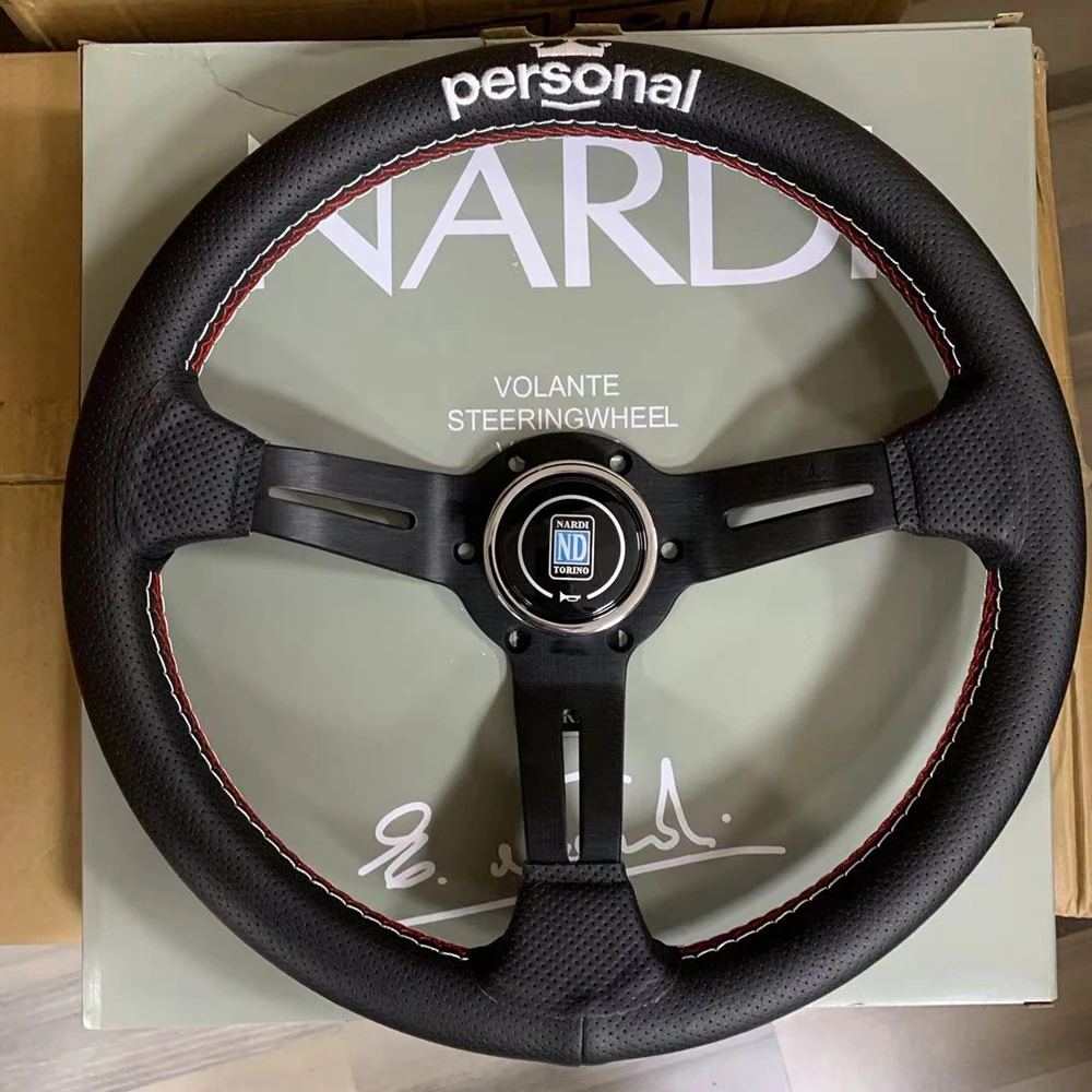 Classic-Universal-Racing-Nardi-Volante-Rally-Pessoal-de-Carro-JDM-Couro ...