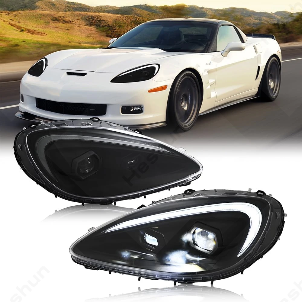 New-Mclaren-Style-Headlamp-For-2005-2013-Chevrolet-Corvette-C6 ...