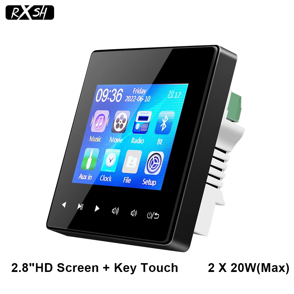 Wall Mount Amplifier Home Stereo | Indoor Background Music System ...