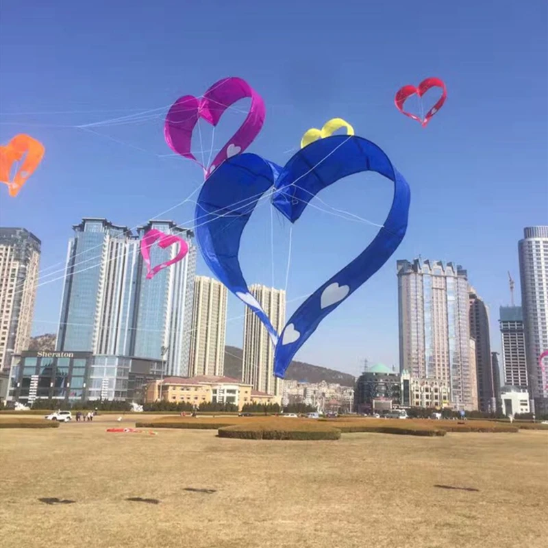 free-shipping-love-Kite-Pendant-High-Quality-Nylon-Show-Kite-Line ...