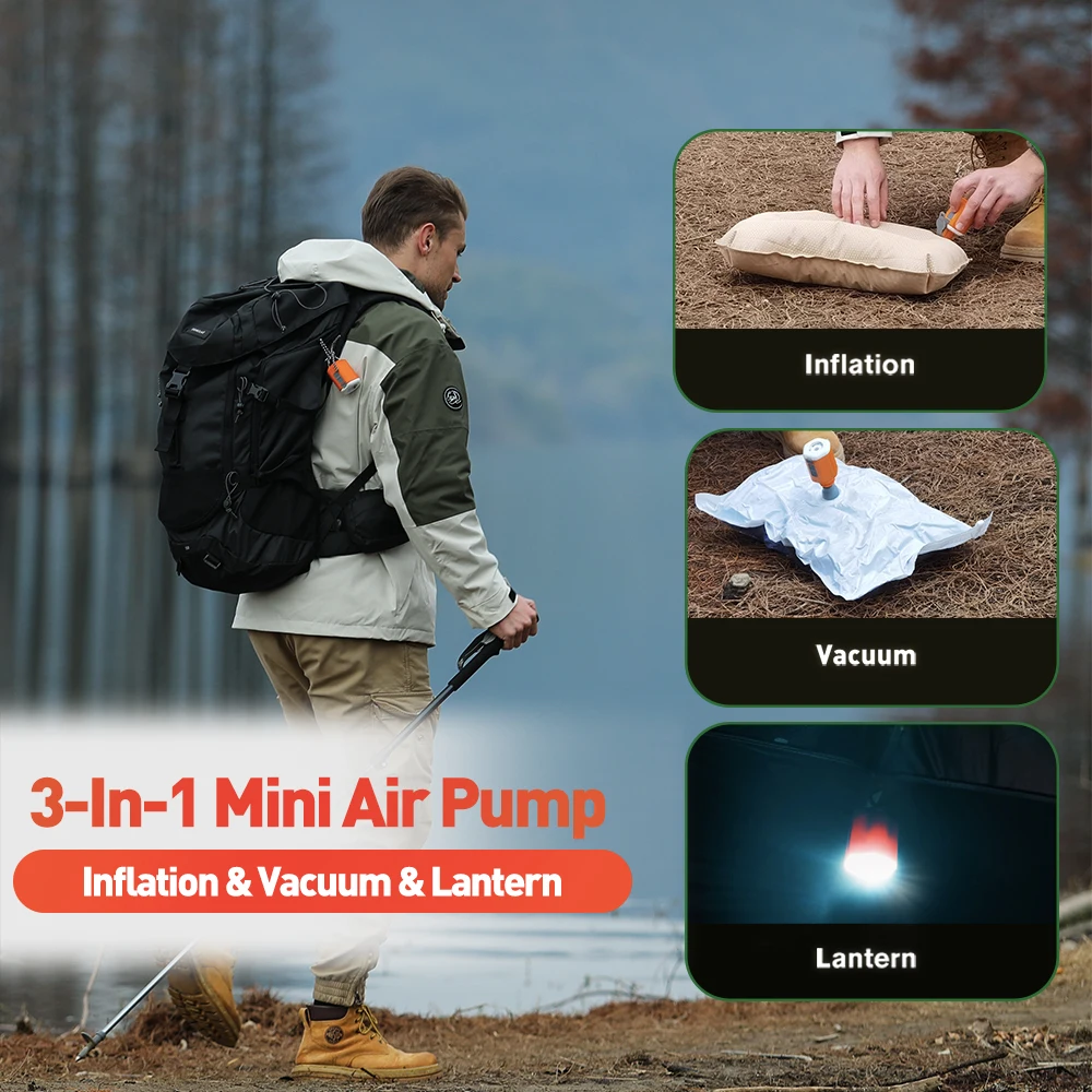 GIGA Pump 4.0 Mini Air Pump For Mattress Outdoor Camping Portable ...