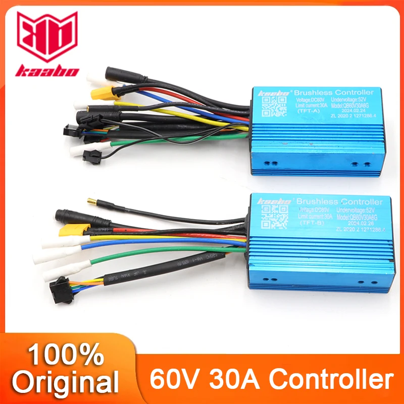Original 60V 30A Brushless Controller For Kaabo Mantis King GT Electric ...