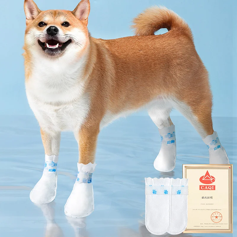 Dog Boots Paw Protection for Puppy Thickened Waterproof Dustproof ...