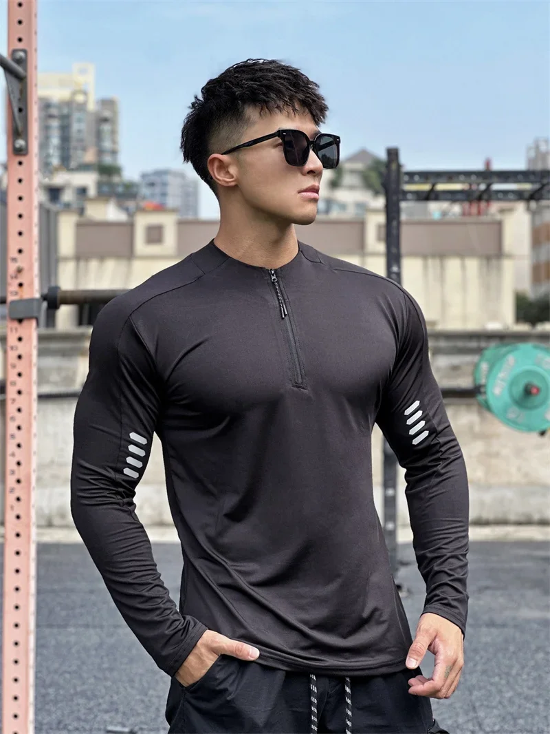 NEW-Men-s-Fitness-T-shirt-Men-s-Basketball-Training-Clothes-Versatile ...