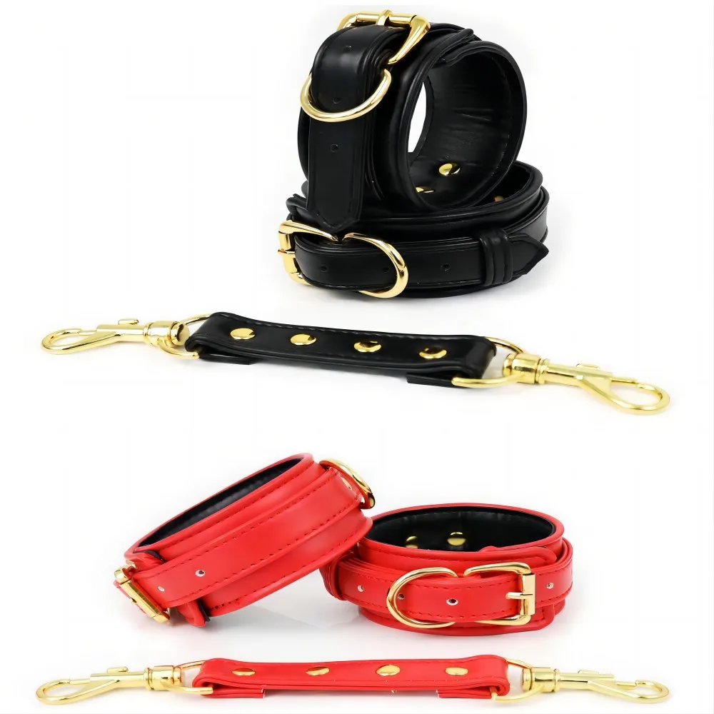 Sex-Toys-Adjustable-Leather-Handcuffs-and-leg-cuffs-for-Hang-Buckle ...