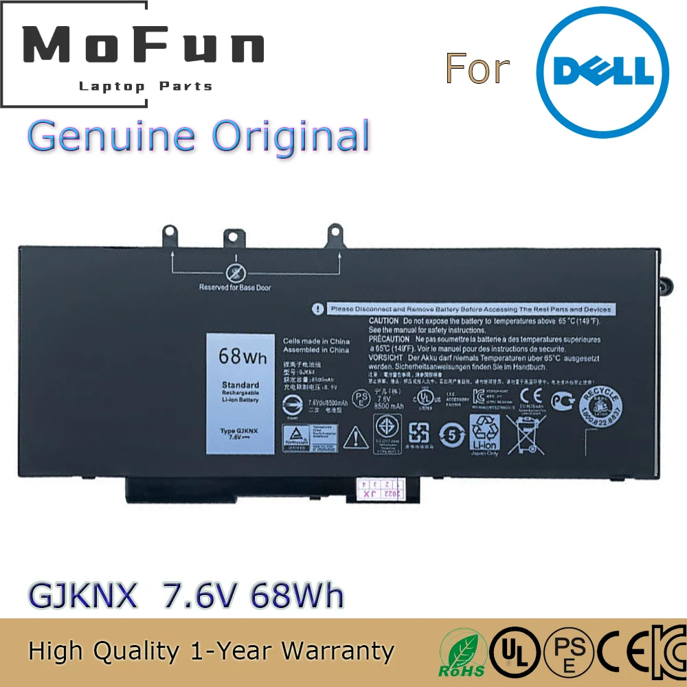 GJKNX-bater-a-Original-para-port-til-Dell-Latitude-7-6-5480-5580-5280 ...