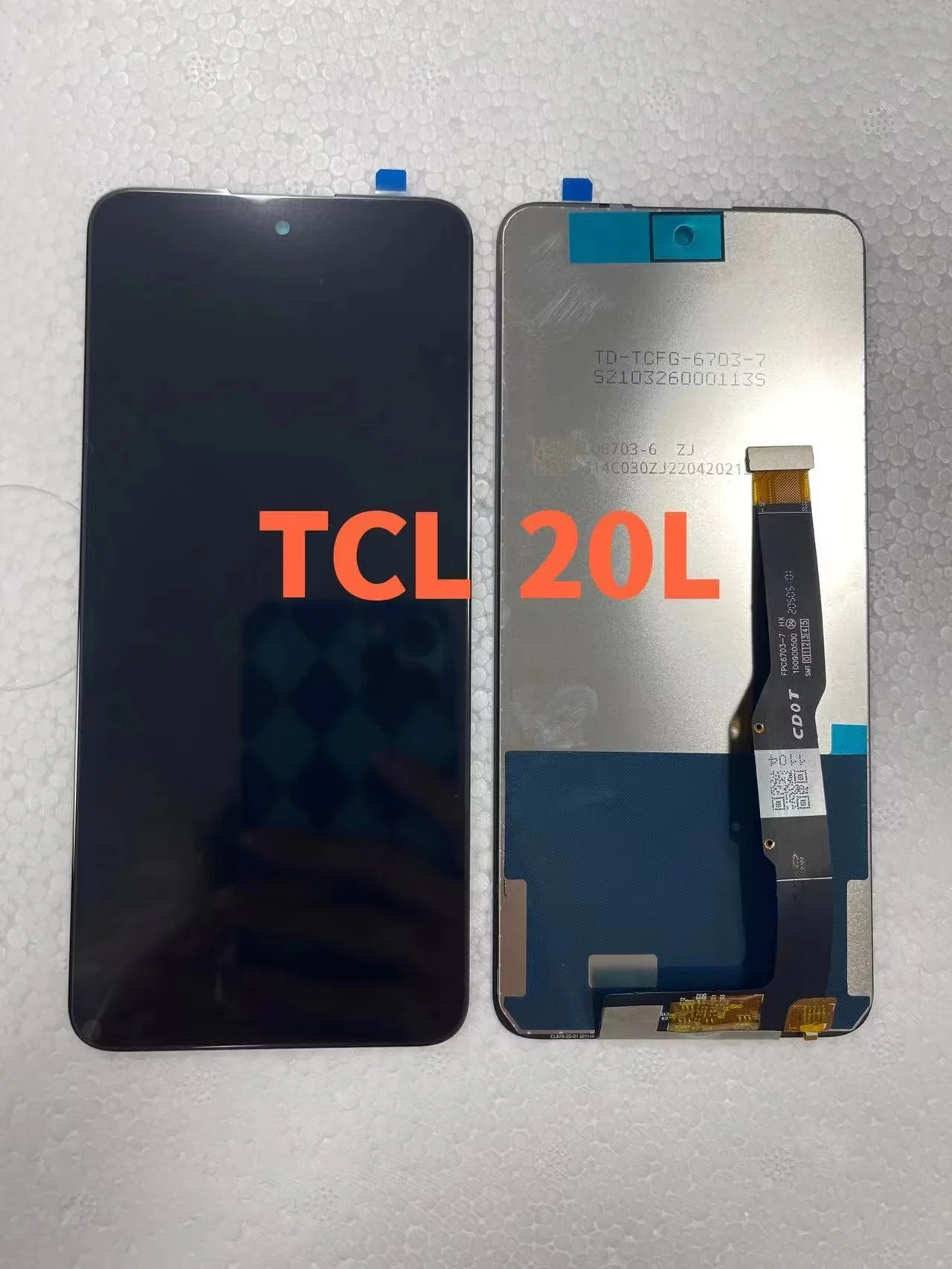 Pantalla LCD para digitalizador de Panel táctil TCL 20S 20L 20 Lite 20L + 20 Lite Plus T773 T774 ...