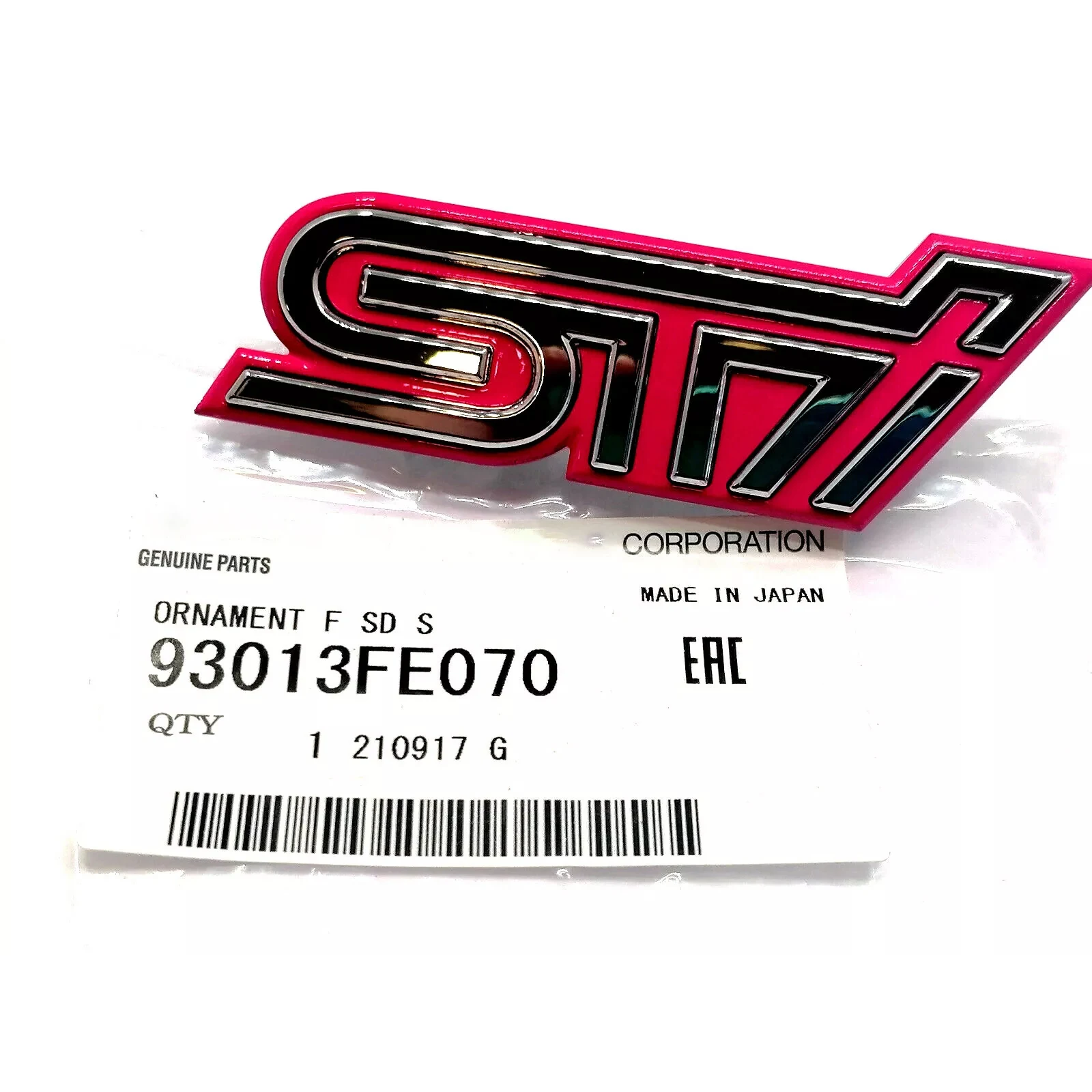 HSLDLEE-brand-Front-ornament-pink-grille-badge-STI-93013FE070-in ...