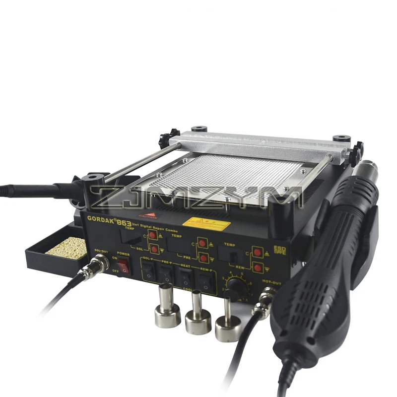 3-In-1-Digital-Hot-Air-Heat-Gun-BGA-Rework-Solder-Station-Soldering ...