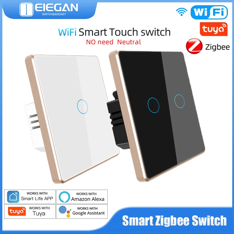 Zigbee-Smart-Life-Wifi-Touch-Light-Switch-Wireless-Remote-LED-Light ...