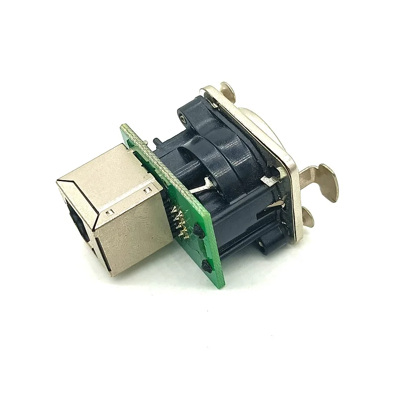 Nickel-Plated-D-Series-Ether-con-RJ45-Jack-Feedthrough-Chassis ...