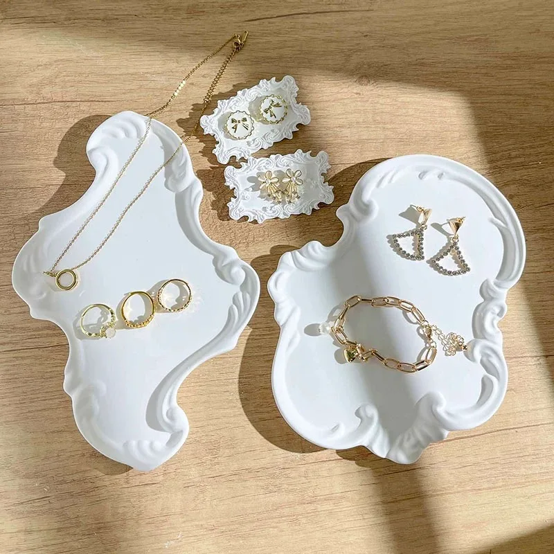 Home-Decoration-Tray-Epoxy-Resin-Mold-Vintage-Embossed-Pattern-Tray ...