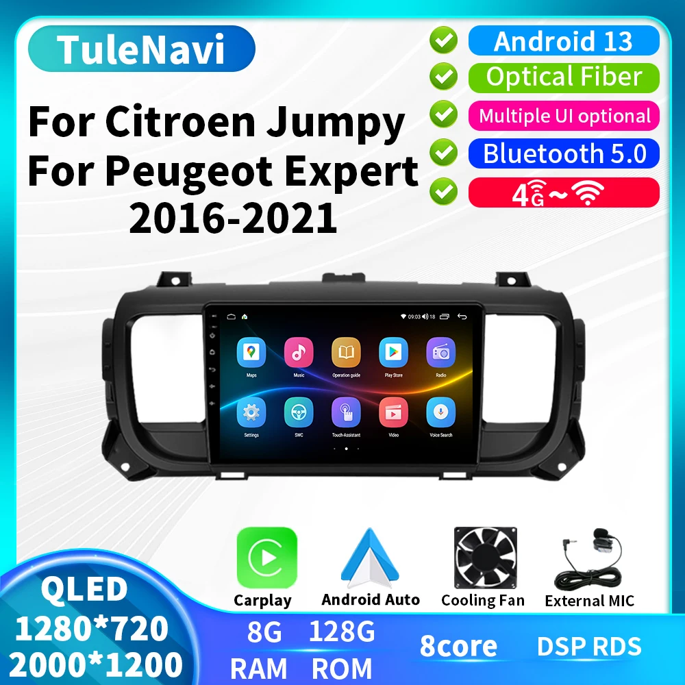 Autoradio-Android-avec-Navigation-GPS-et-cran-2K-T7-Plus-pour-Voiture ...