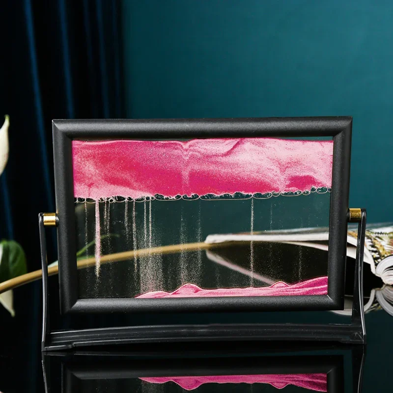 Creative-Moving-Sand-Art-Painting-Square-Glass-3D-Deep-Sea-Sandscape ...