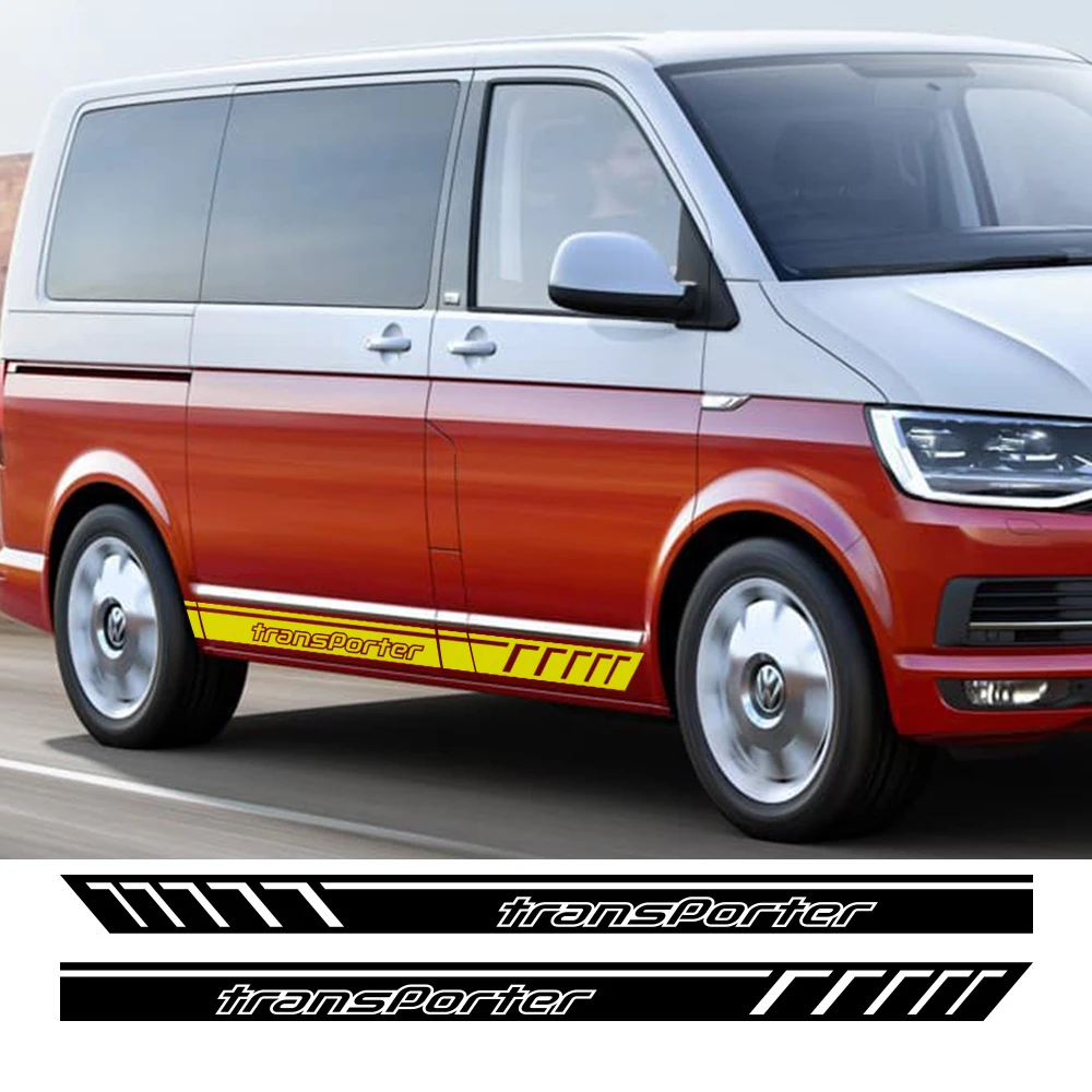 Sides-Stripe-Car-Sticker-Vinyl-DIY-Auto-Stylish-Styling-Decal-Tuning ...