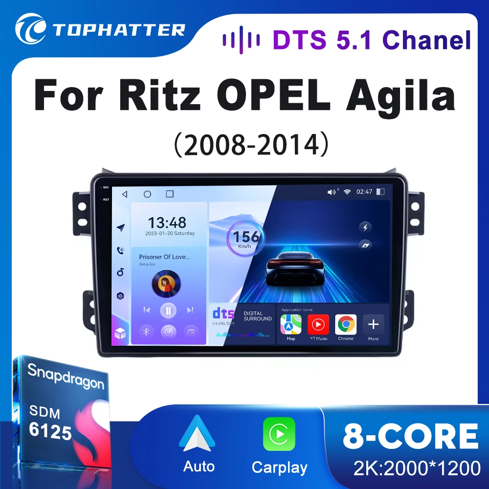 Android-13-Wireless-Carplay-Android-Auto-Car-Radio-for-Suzuki-Ritz-OPEL ...