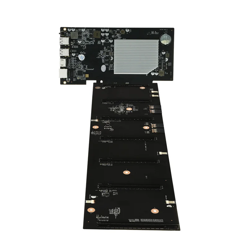 New-HSW2-6-card-motherboard-graphics-card-slot-70mm-large-pitch-mining ...