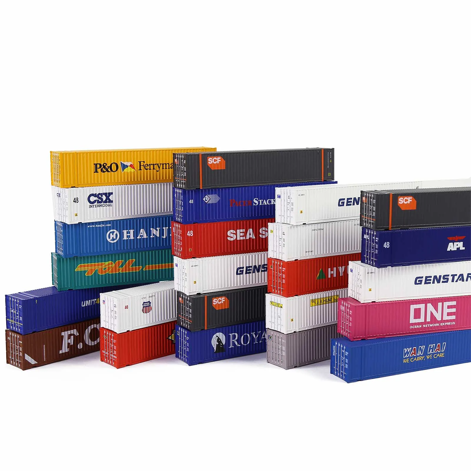 Evemodel-N-Scale-48-Containers-with-Magnets-1-160-48ft-Shipping-Cargo ...