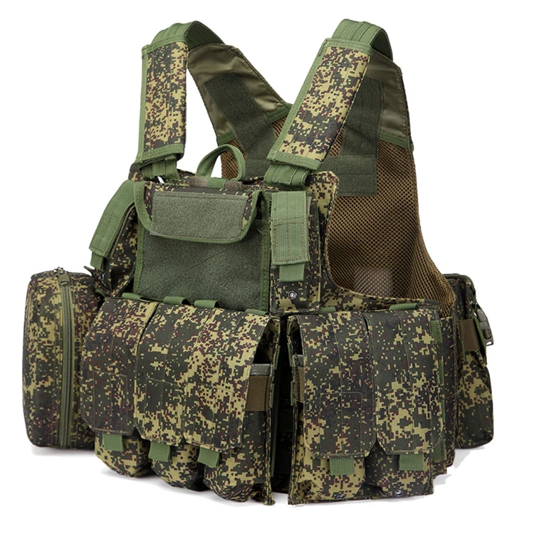 Russian Digital Camouflage Little Green Man Tactical Vest Molle Sub ...