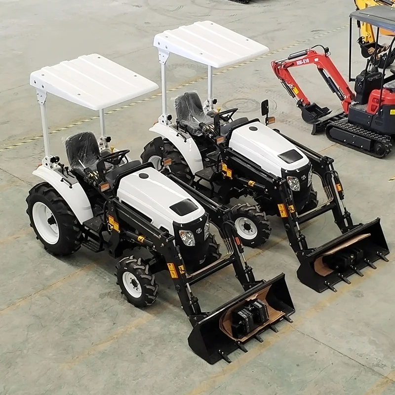 Tractor-agr-cola-de-4-ruedas-motor-Epa-25HP-8HP-12HP-18hp-20HP-4x2-Mini ...