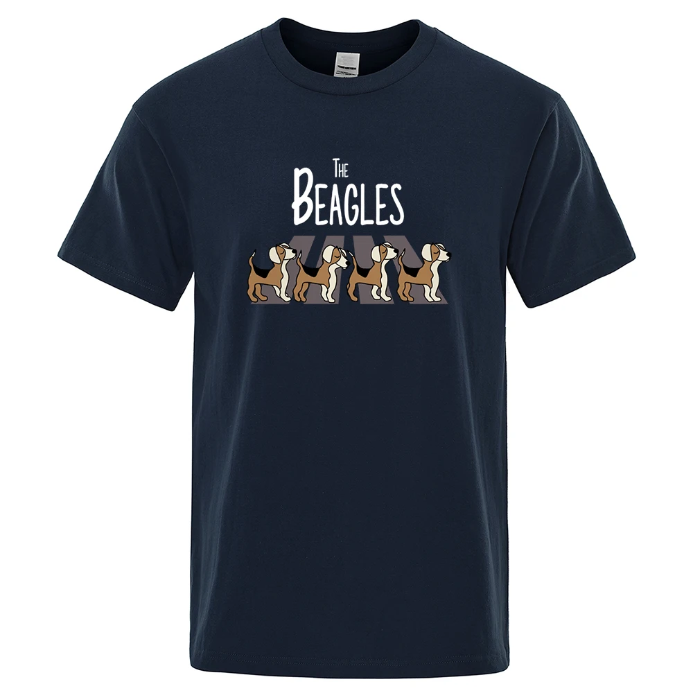 The Beagles Mens T Shirt Casual Cotton Tee Clothing Creativity Summer ...
