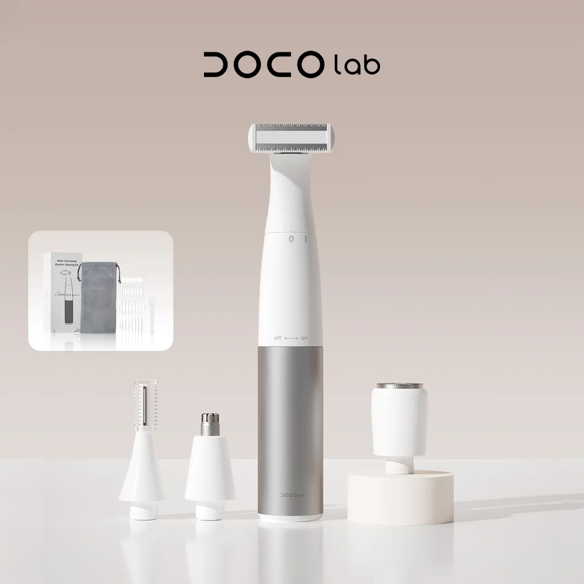 DOCO-4-In-1-Electric-Epilator-Body-Hair-Removal-Bekini-depilador ...