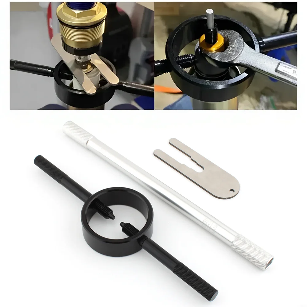 Portable Motorcycle Fork Spring Compressor Tool set Suspension ...
