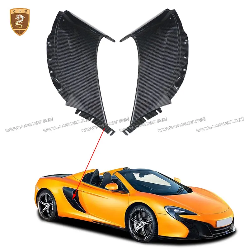 Car Side Air Vents Rear Fender Outlet Scoop Trim Door Exterior ...