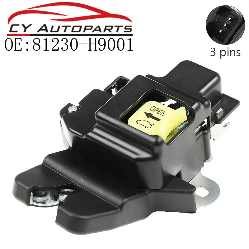 New High Quality Car Tailgate Lock Actuator Latch Trunk Latch Lock ...