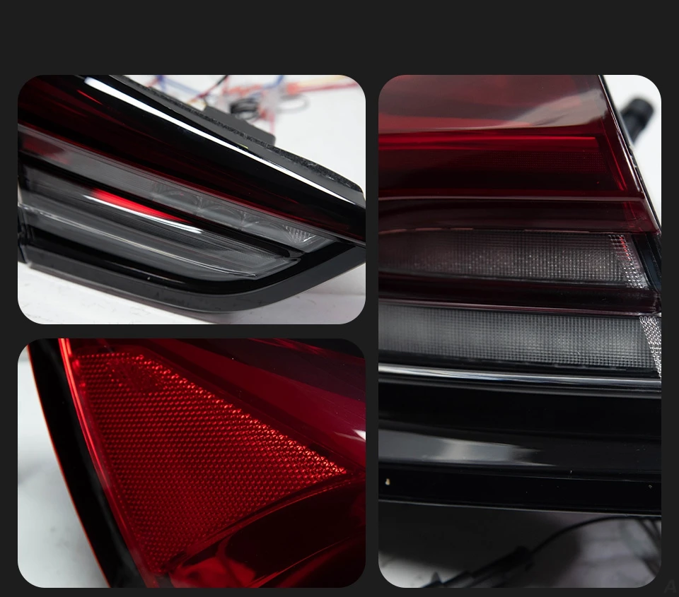 Car Lights for Maserati Quattroporte LED Tail Light 2013-2017 Rear lamp ...