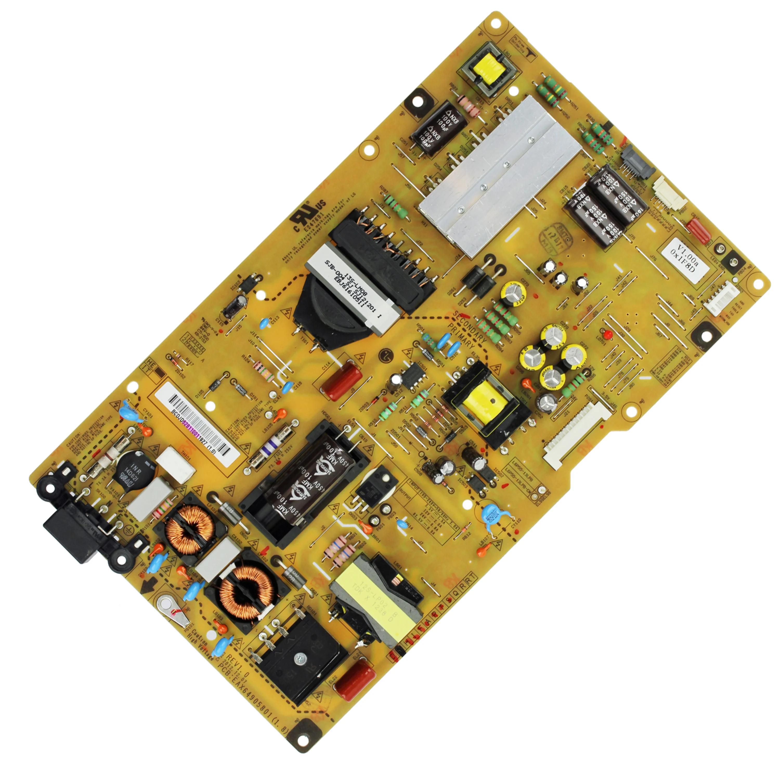 EAX64905801-EAY62811001-LGP55-13LPB-Power-Supply-Board-is-for-55GA7900 ...