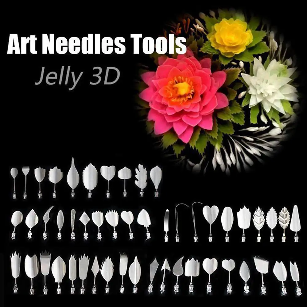 10pcs-set-3D-Jelly-Flower-Art-Tools-Pudding-Cake-Decorating-Piping-Tip ...