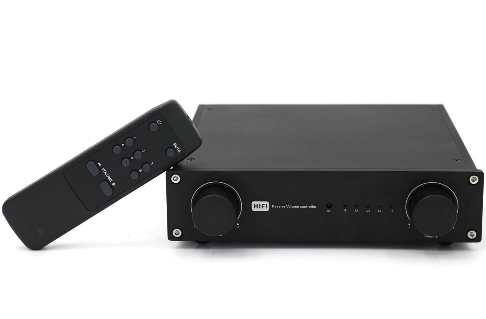 Remote-Passive-Volume-Controller-Passive-Preamplifier-With-4-Way-Input ...