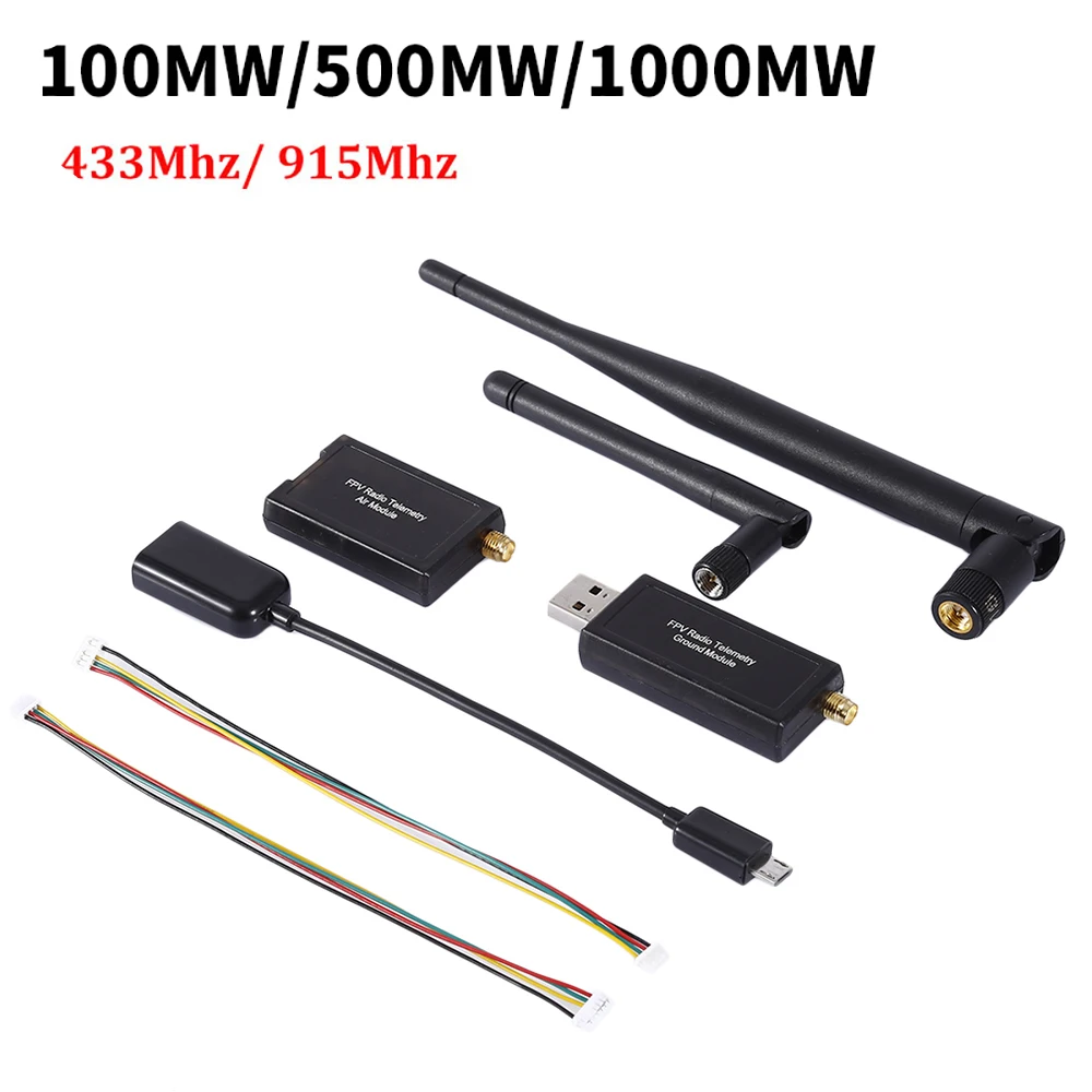 3DR-Radio-915Mhz-915-433Mhz-433-100mW-500mW-1000mw-Telemetry-Kit-for ...