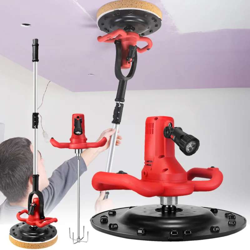 1700w Long Handle Wall Smoothing Machine Adjustable Speed Electric ...