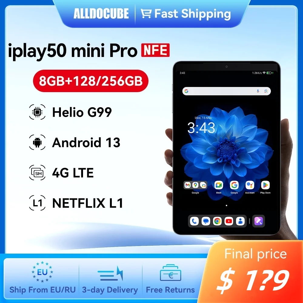ALLDOCUBE-iplay-50-mini-pro-8-4in-Tablet-5000mAh-Long-Lasting-RAM-8GB ...