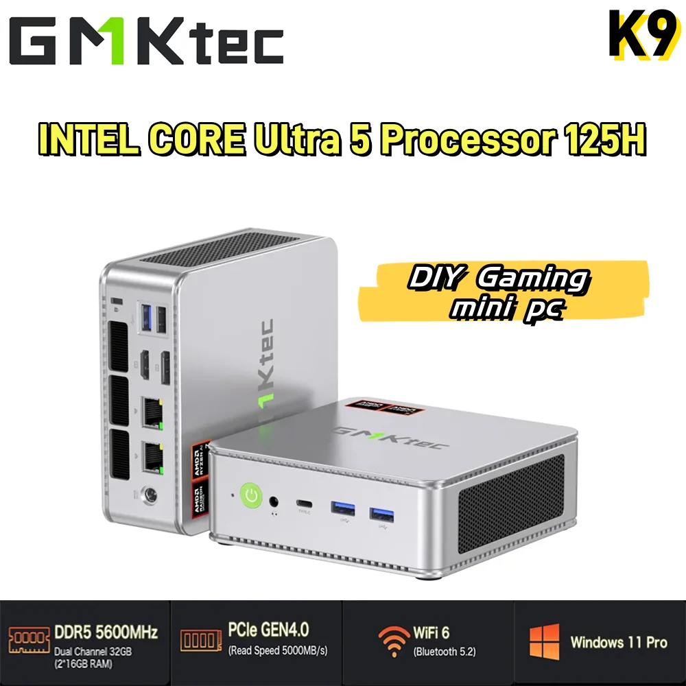 GMKtec-K9-Intel-Core-Ultra-5-125H-mini-pc-Windows-11-DDR5-5600Mhz-PCIe4 ...