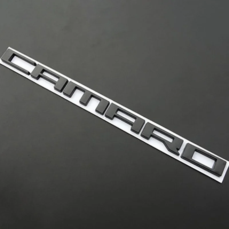 3D Car Sticker Metal for CAMARO Logo Car Styling Emblem Tail Decal Auto ...