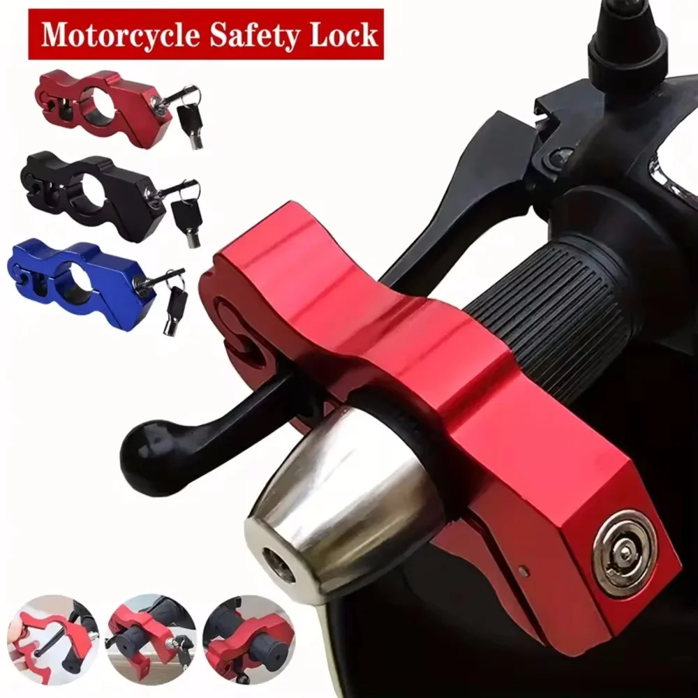 Motorcycle-Handlebar-Lock-Handlebar-Brake-Handle-Solid-Lock-Imitating ...