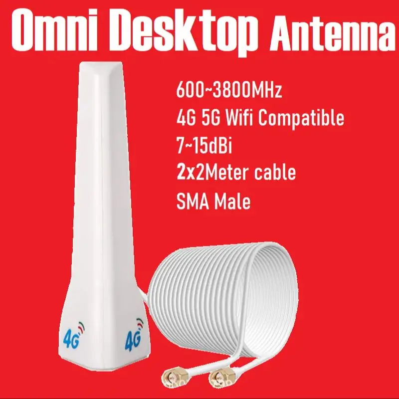 4G-LTE-External-Antenna-Indoor-Aerial-SMA-CRC9-TS9-Connector-With-Dual ...