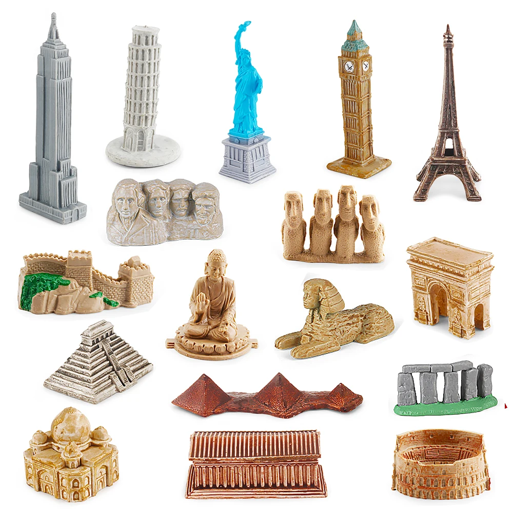 Famous-Landmark-Small-World-Monuments-Sphinx-Pyramid-Cityframes-Mini ...
