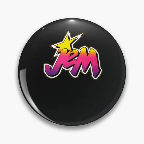 Jem And The Holograms Essential T Shirt Soft Button Pin Lapel Pin ...