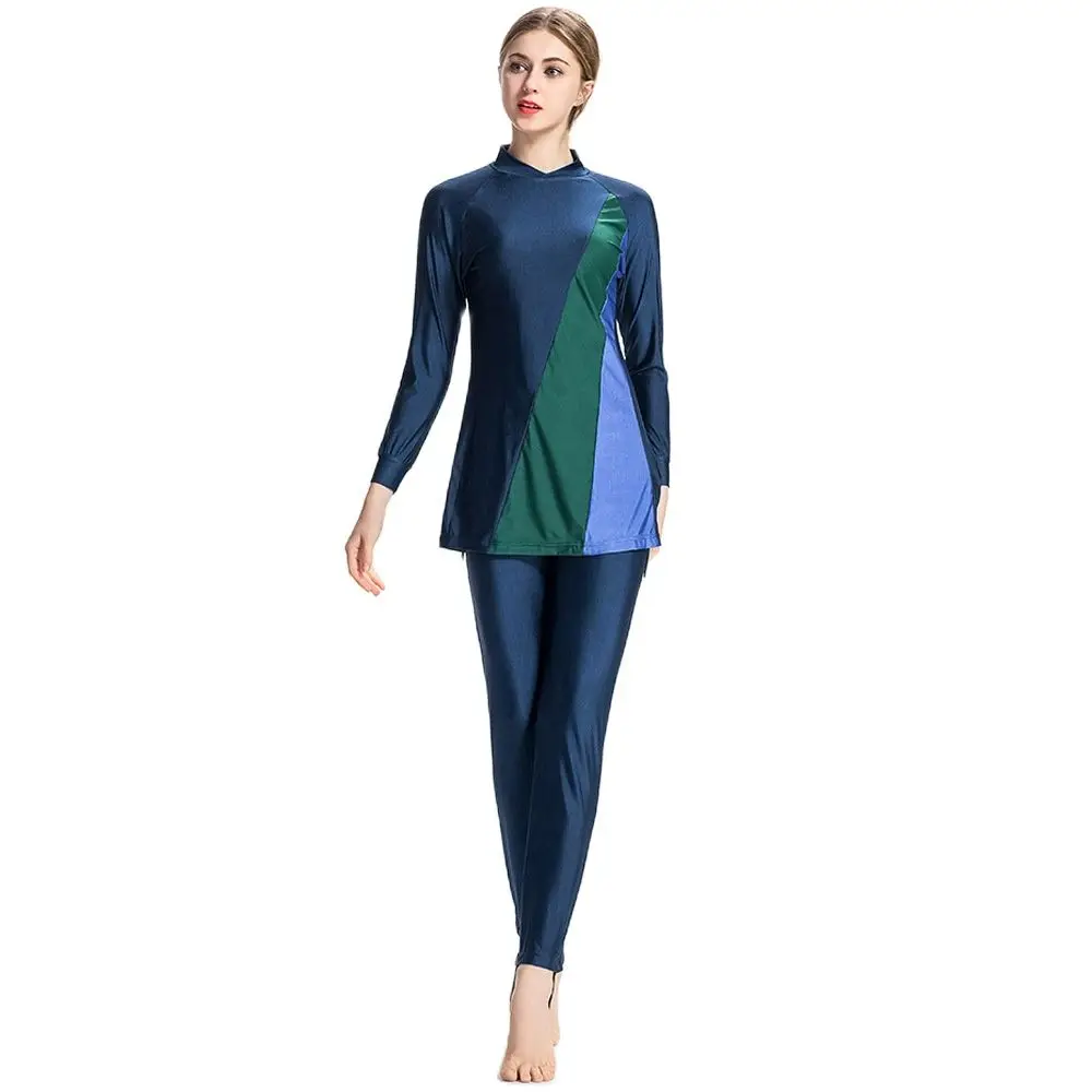 New Muslim Swimwear 3-Piece Set Borkini Women Islamic Middle Eastern ...