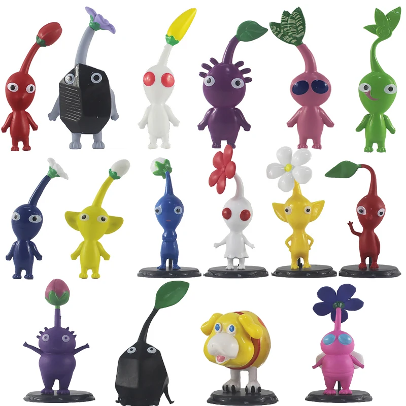 FIGURA-DE-ACCI-N-DE-Pikmin-de-hielo-juguete-de-dibujos-animados-juego ...