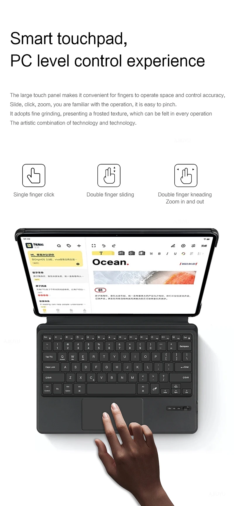 Keyboard For Huawei MateBook E 12.6-inch Keyboard [Arabic and English ...