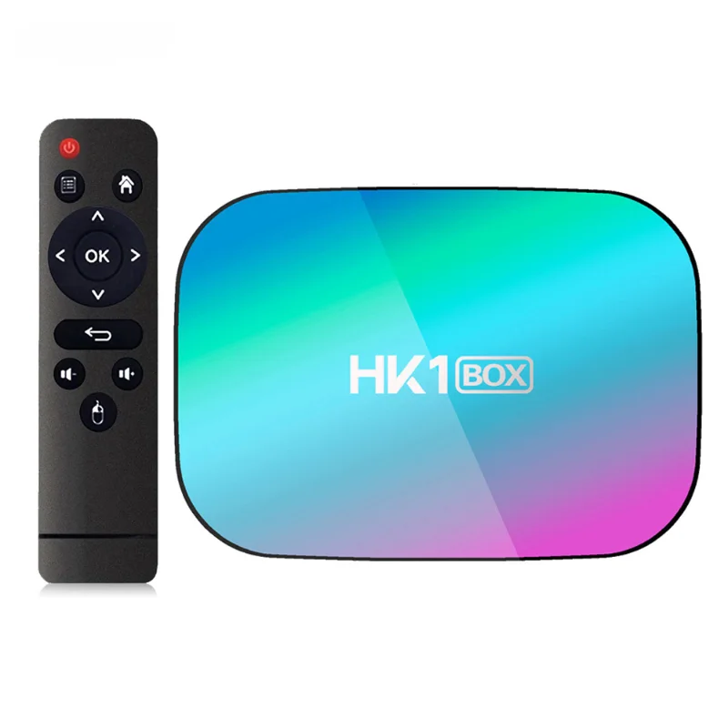 Dispositivo de TV inteligente HK1 BOX, decodificador con Android 9,0 ...
