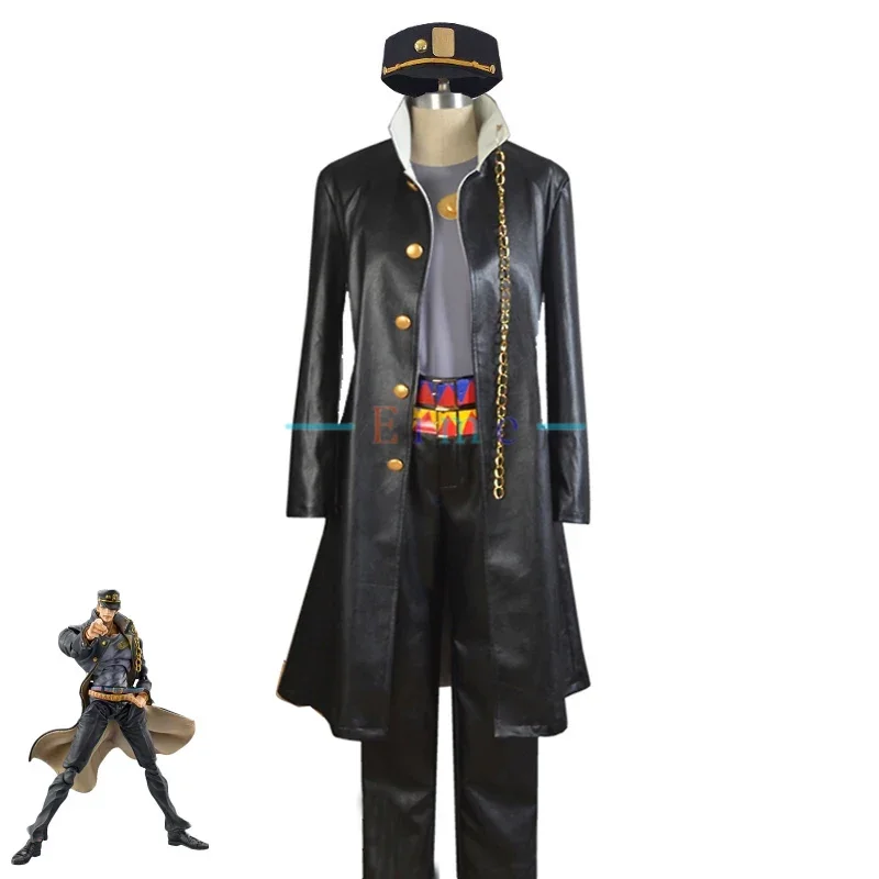 Anime-JOJO-JoJo-s-Bizarre-Adventure-Kujo-Jotaro-Cosplay-Costume-Adult ...