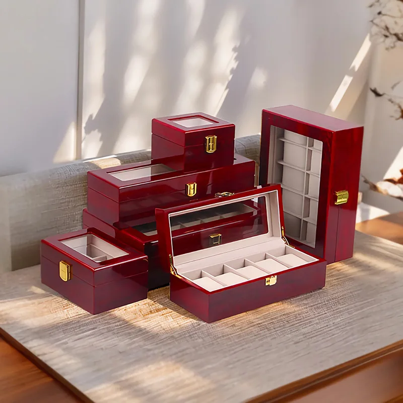 WellZone Classical Style Lacquer Watch Box Jewelry Box Wholesale Large ...