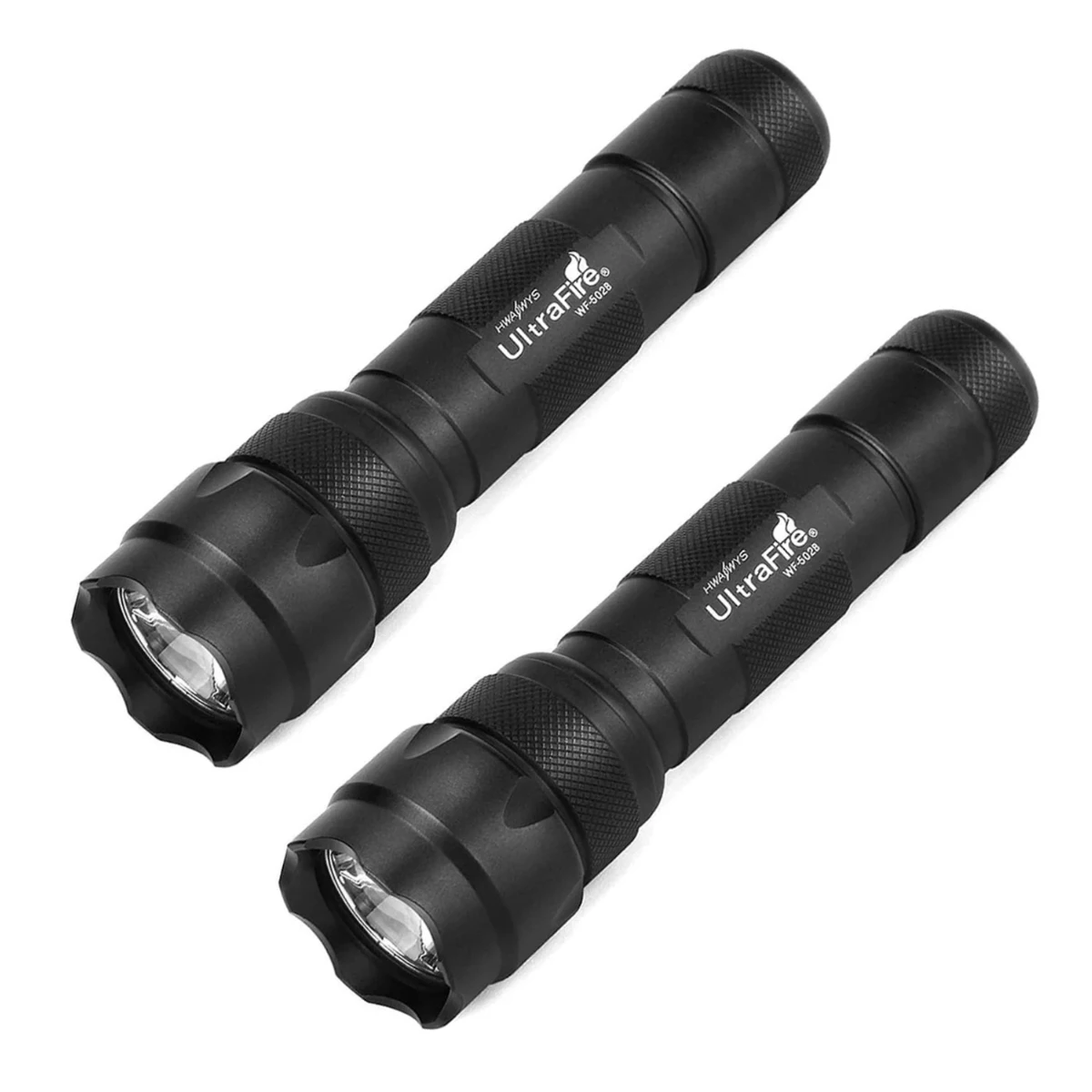 UltraFire-2-Pack-WF-502B-High-Power-LED-Flashlight-Tactical-Flashlight ...