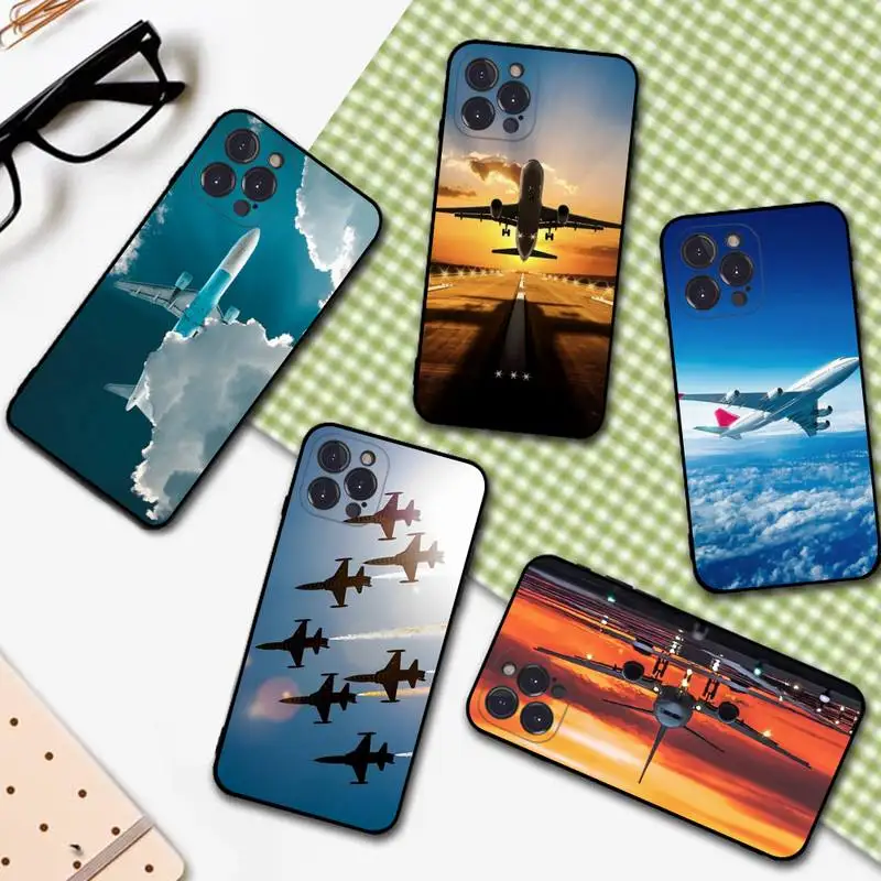 YNDFCNB-Aircraft-plane-airplane-Phone-Case-For-iPhone-6-7-8-Plus-11-12 ...